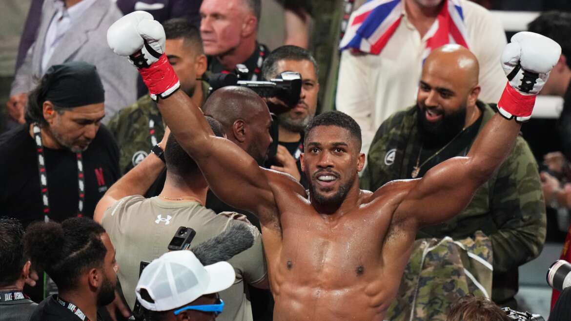 Nigerian Boxer Anthony Joshua Survives Fatal Road Crash - AfroCombat